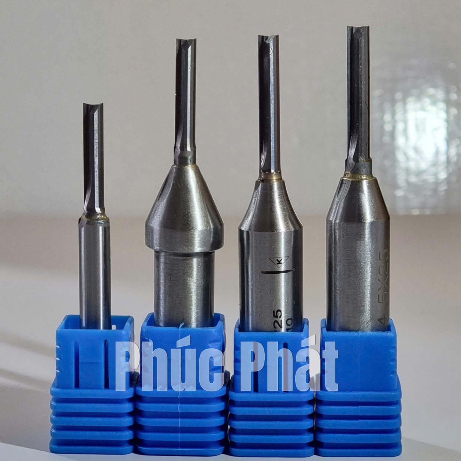 Dao router TCT thẳng 2 me 4mm cốt 6.35mm, 12mm, 12.7mm - VẬT TƯ NGÀNH ...